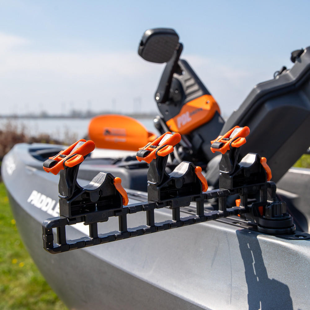 YakAttack® SideStage Rod Rack Horizontal Rod Stager - Kayak Fishing Gear