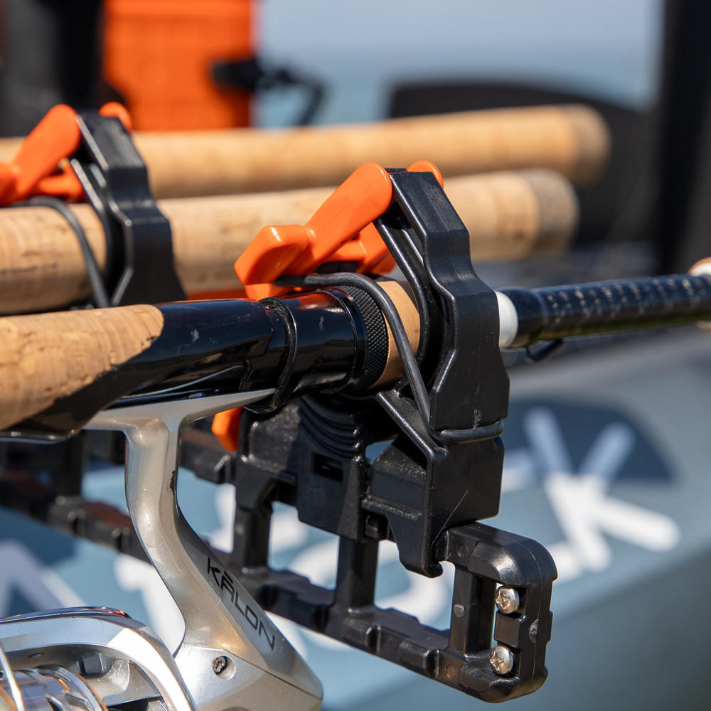 YakAttack® SideStage Rod Rack Horizontal Rod Stager - Kayak Fishing Gear