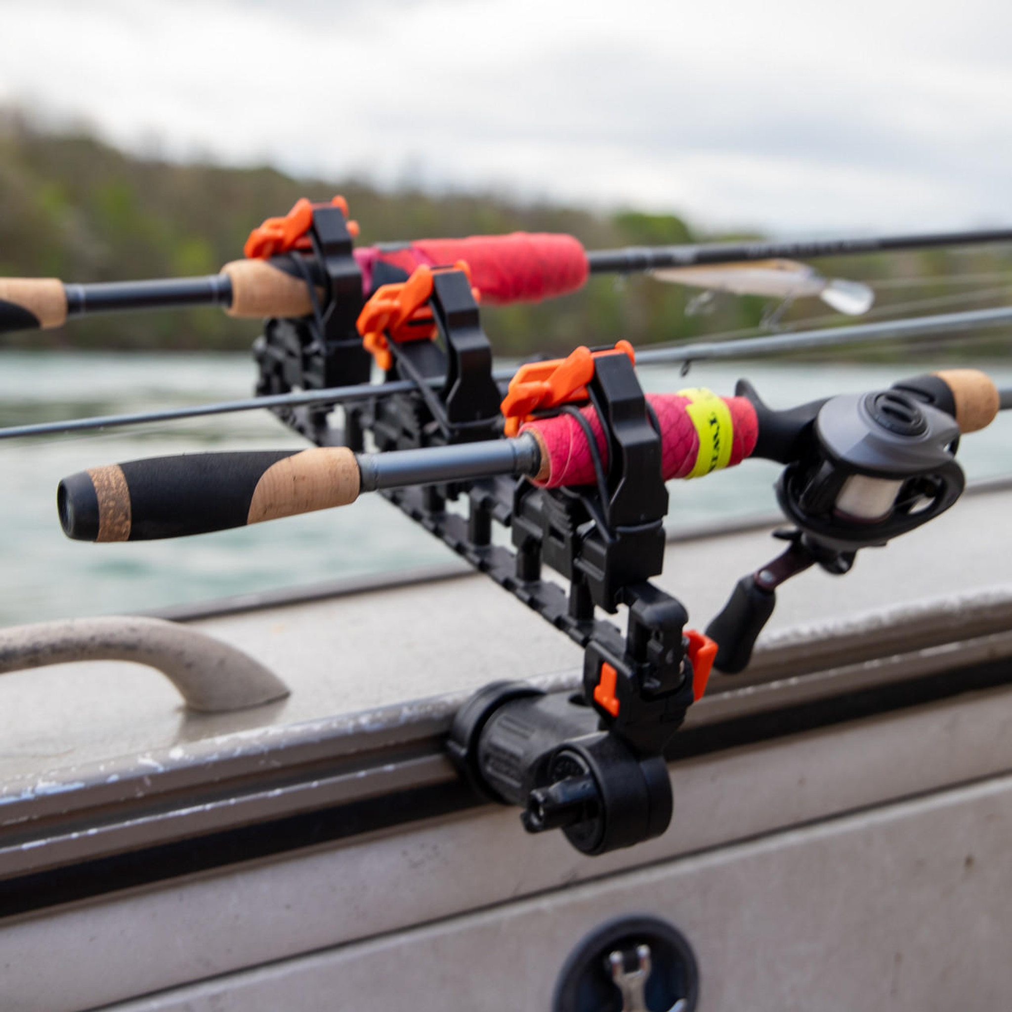 YakAttack® SideStage Pro Rod Rack with TurnKey Adapters for Aluminum ...