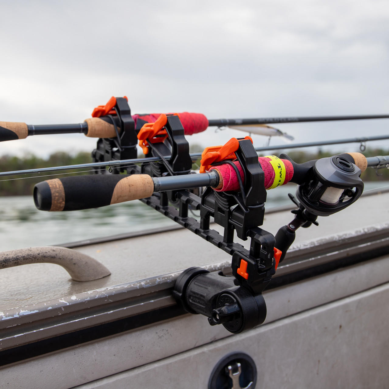 YakAttack® SideStage Pro Rod Rack with TurnKey Adapters for Aluminum ...
