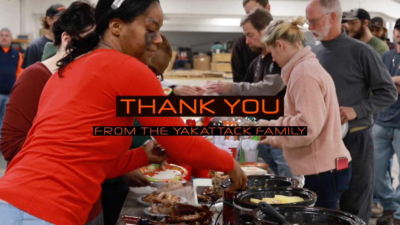 VIDEO: Happy Thanksgiving from the YakAttack Family - YakAttack