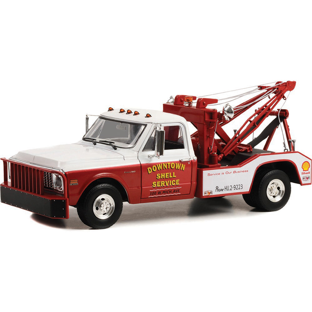 International Flatbed Tow Truck Diecast Model Truck | Jada Toys