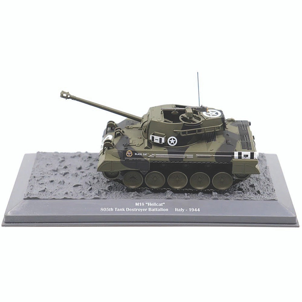 M18 Hellcat Tank Destroyer "Black Cat", 805th | Diecast Model