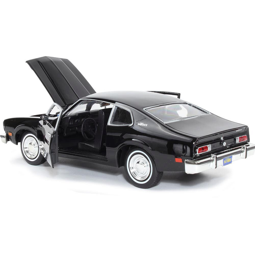 Forgotten Classics Ford Maverick Black Diecast Model Car | Motormax
