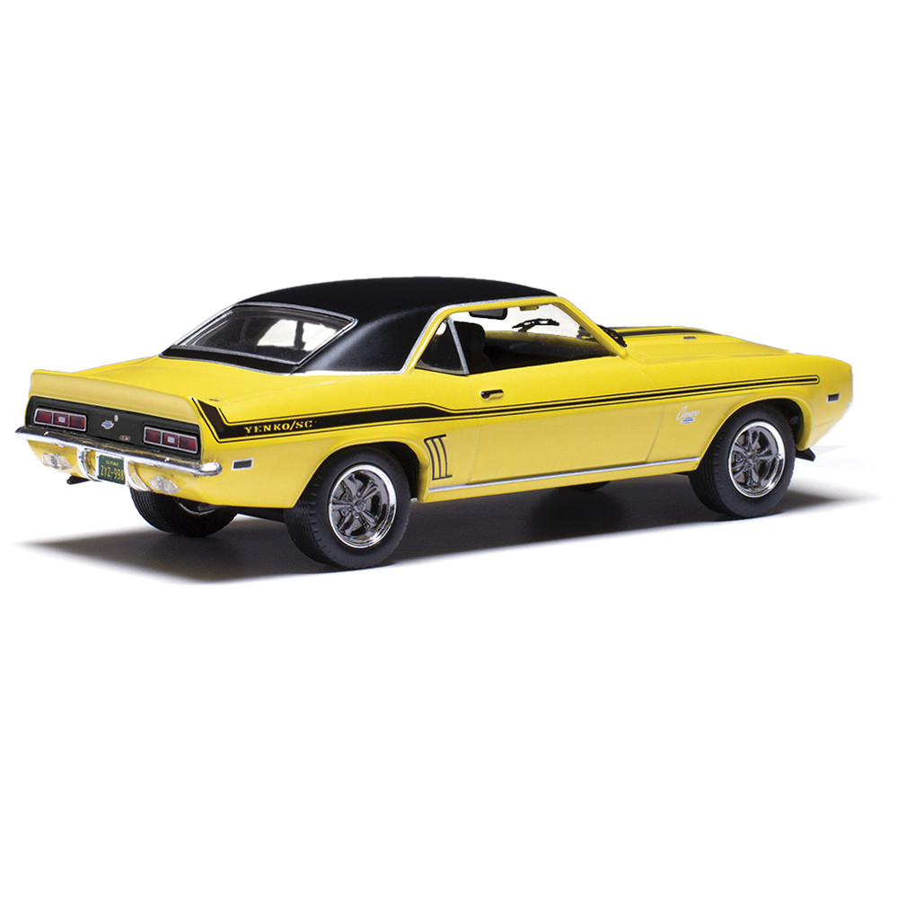 1969 Chevrolet Camaro Yenko SYC Yellow Diecast Model Car | IXO Models
