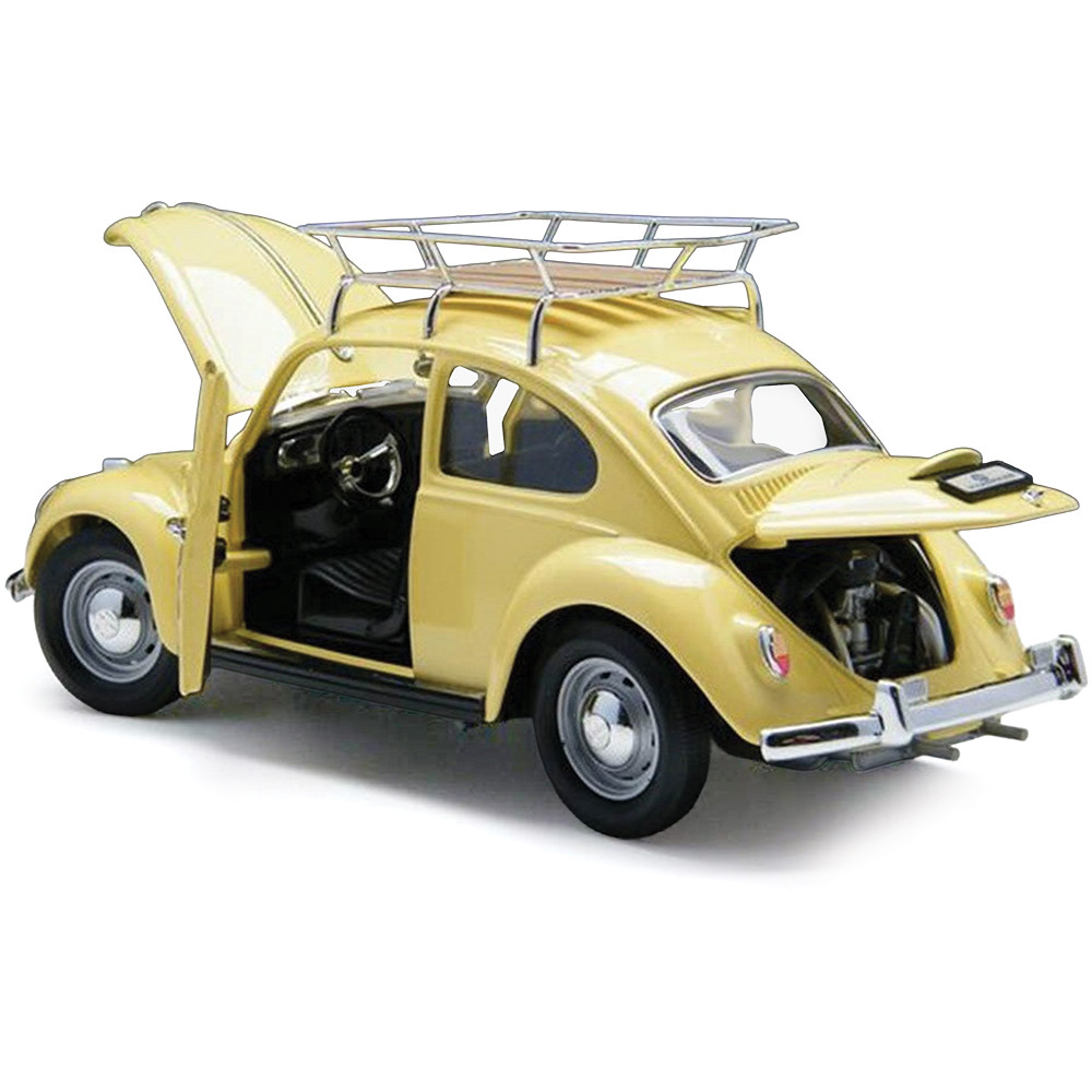 1967 VW Beetle with Roof Carrier & Luggage | Road Signature