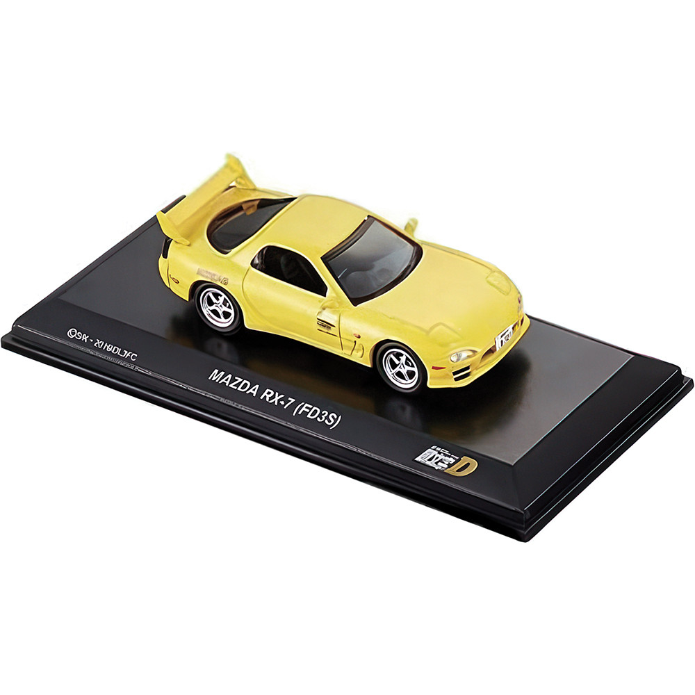 Mazda RX-7 FD3S Yellow Diecast Model Car | Kyosho