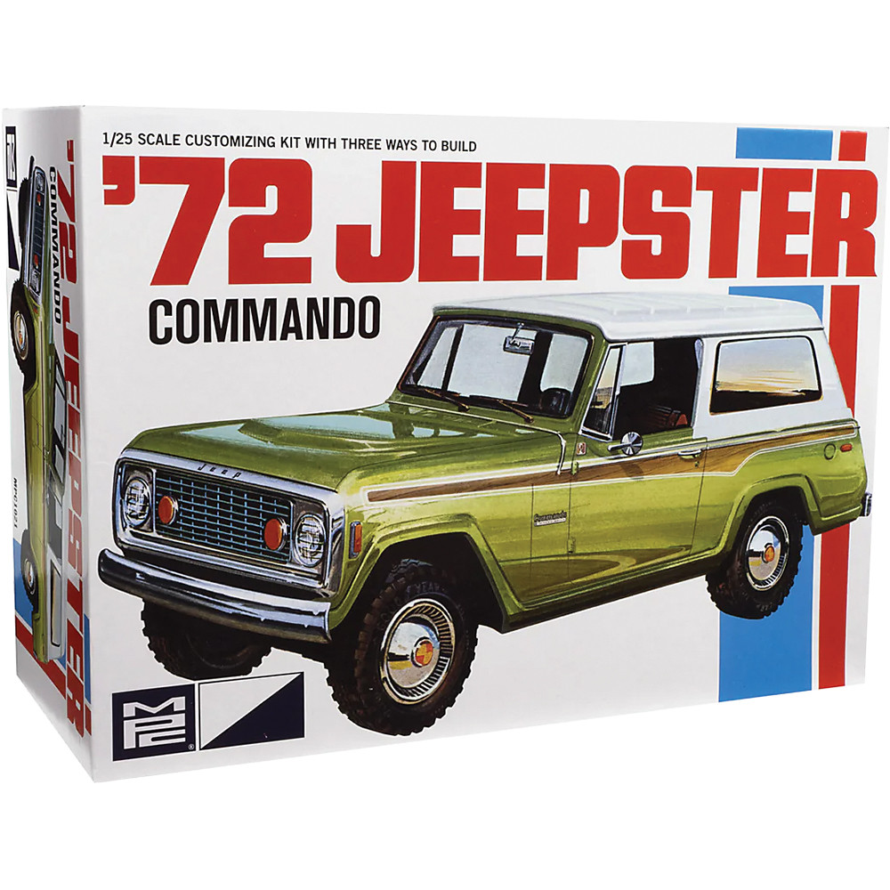 1972 Jeepster Commando Plastic Model Kit | AMT