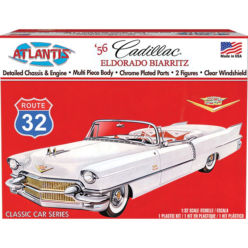 1956 Cadillac Eldorado Biarritz Model Kit | Atlantis Models