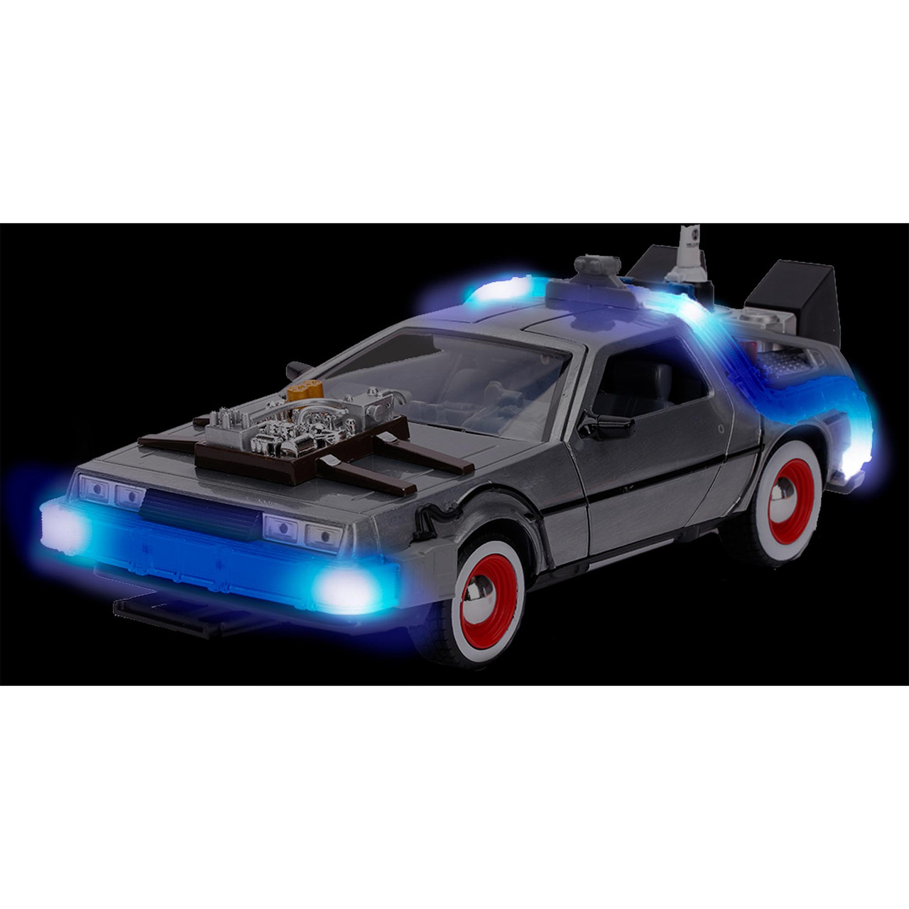 Back to the Future III DeLorean Time Machine with Light | Jada Toys