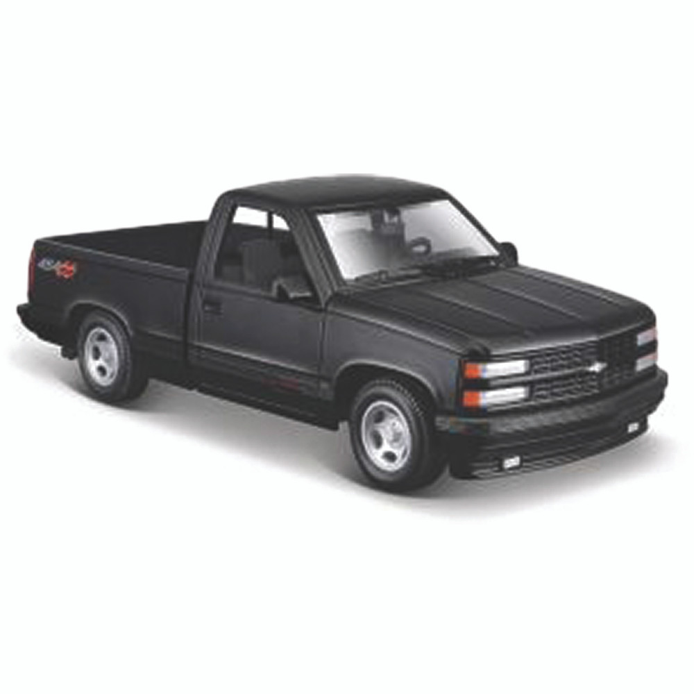 1966 GMC C10 Stepside - Silver 1:24 Scale Diecast Model by Motormax ...