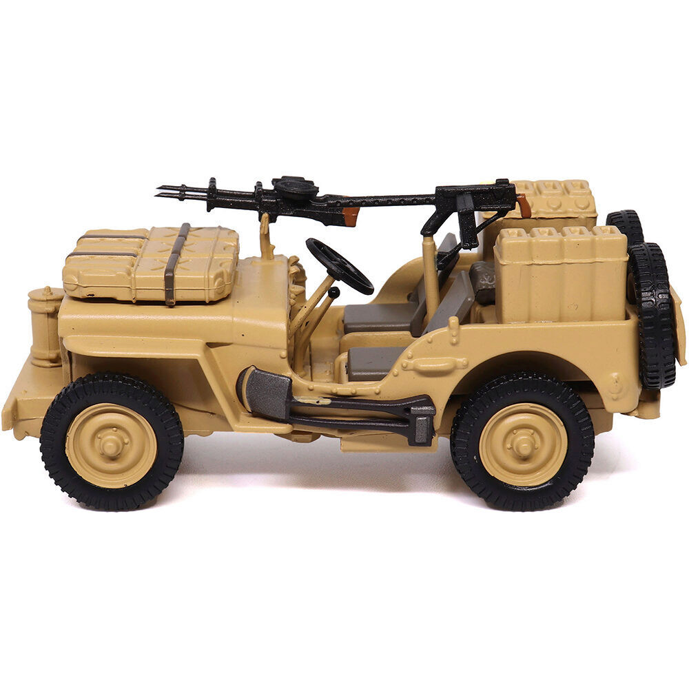 SAS 1/4-Ton WILLYS JEEP 1/43 Die Cast Model | Militaria Diecast