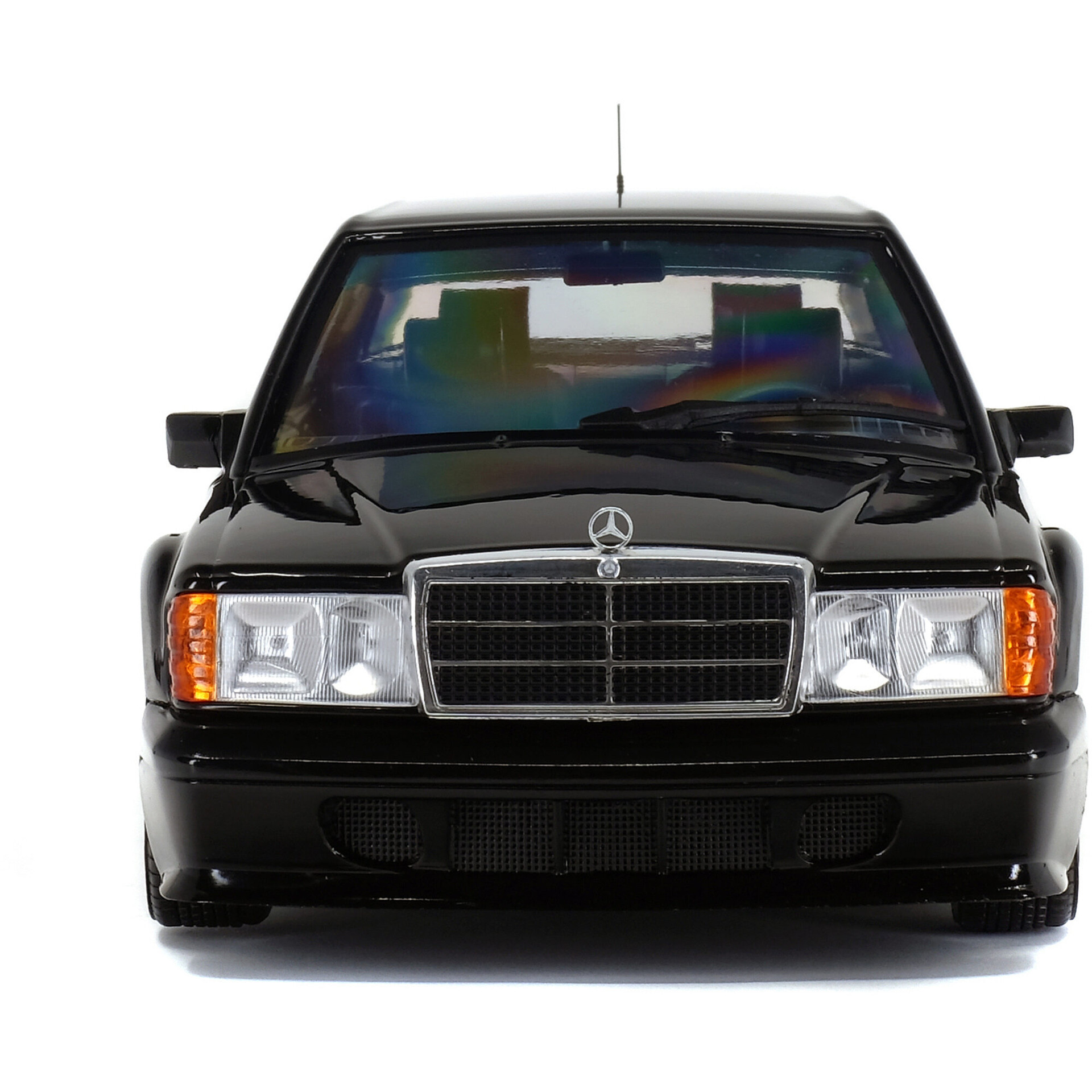 1990 Mercedes-Benz 190 (W201) Evo II Black Diecast Model Car | Solido