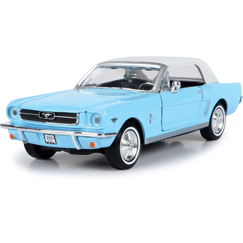 1964 1/2 Ford Mustang Coupe Red Diecast Model Car | Motormax