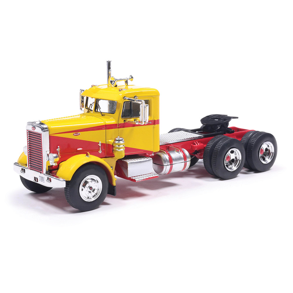 1963 Peterbilt 281 Yellow And Red Diecast Model Truck | IXO Models