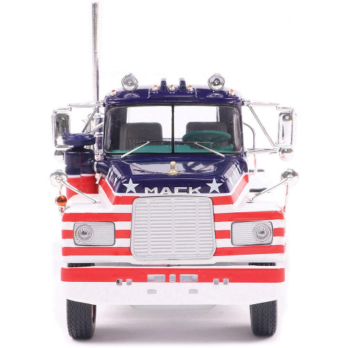 1966 Mack R Series Red & Blue Diecast Model Truck | IXO Models