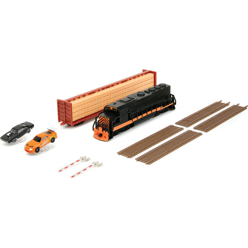 Fast & Furious FINAL RACE TRAIN SCENE Diecast Diorama | Jada Toys
