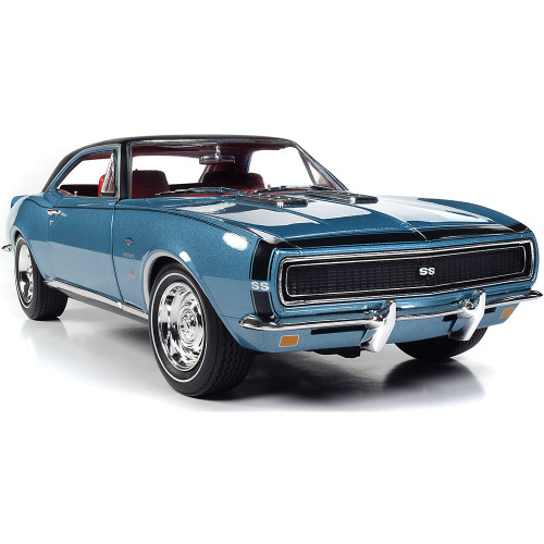 1967 Chevy Camaro Coupe MCACN Nantucket Blue | American Muscle - Ertl