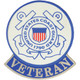 USCG LOGO VETERAN PIN USCG LOGO VETERAN PIN (P12560) | Eagle Emblems