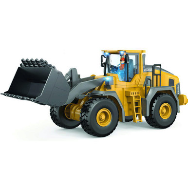 R/C 2.4 Ghz Remote Control Wheel Loader w/Lights & Sound | New Capable