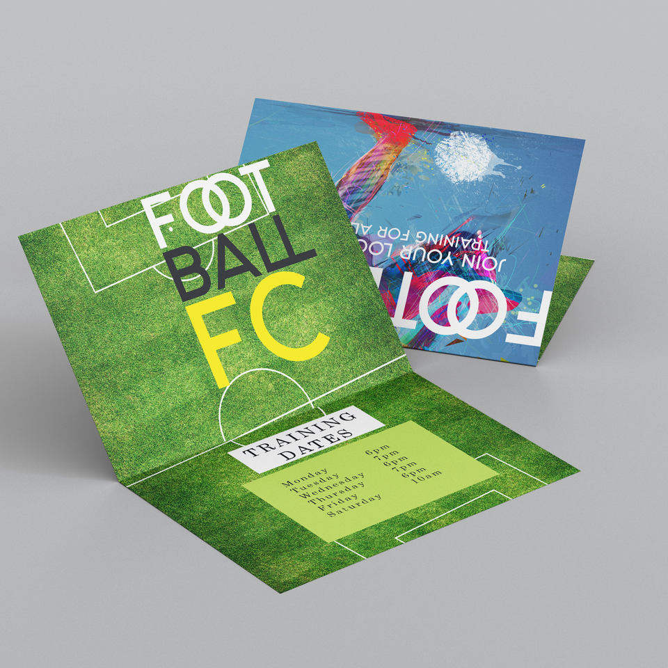 A4 Tri-Folded to DL Leaflets, Flyers & Takeaway Menus