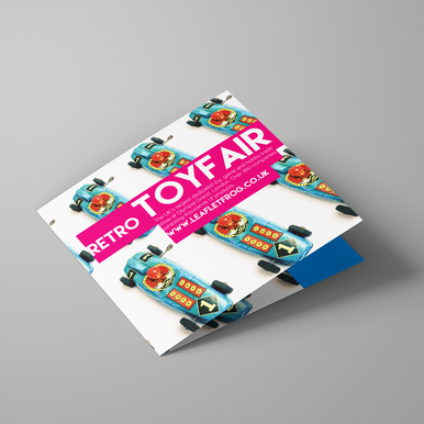 210mm Square Folded Leaflet/Flyer