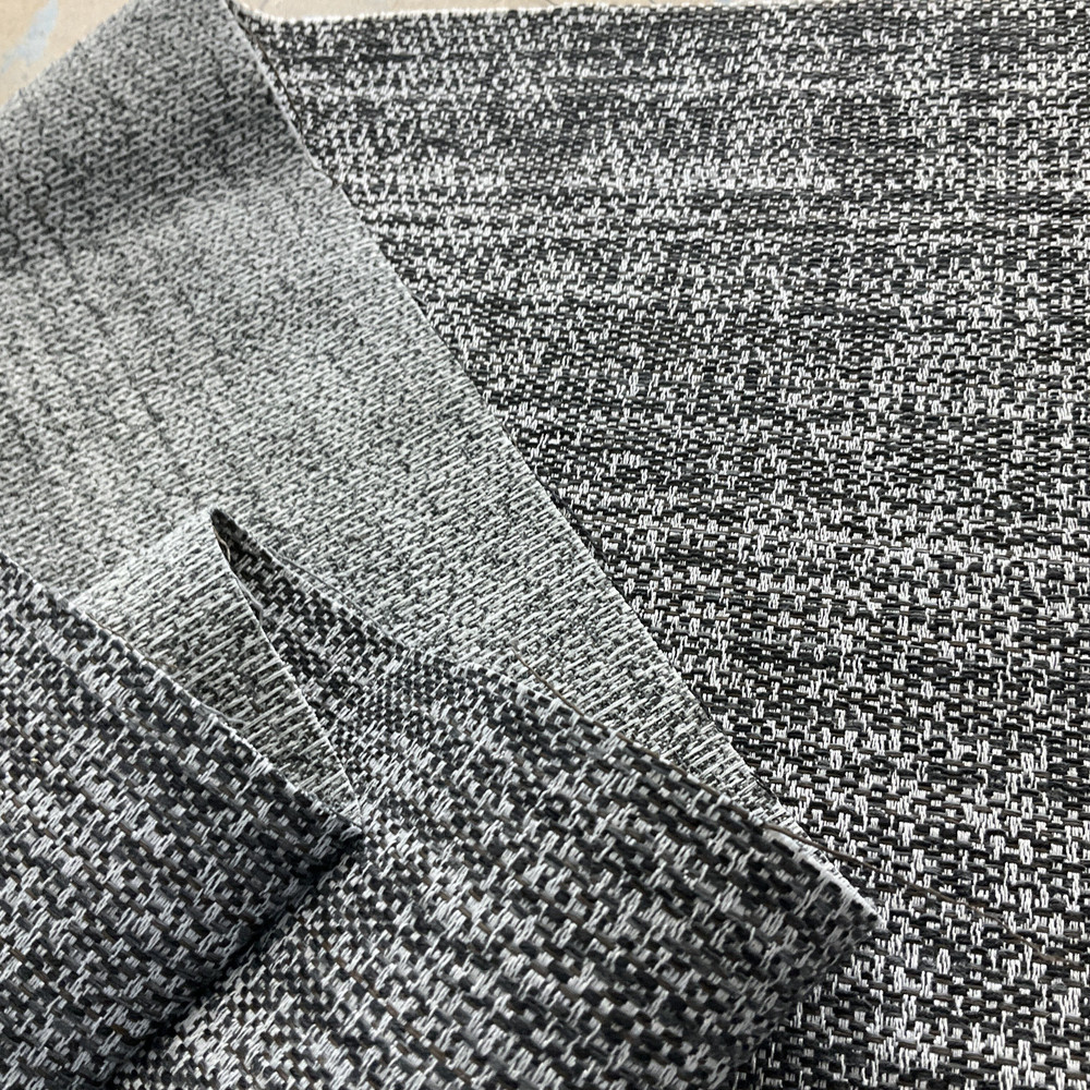Bella Dura Home Performance Earthbound Chenille Basketweave Onyx ...