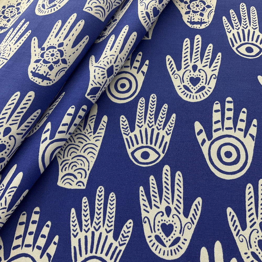 Terrasol Outdoor Into The Mystic Blue | Medium Weight Outdoor Fabric ...