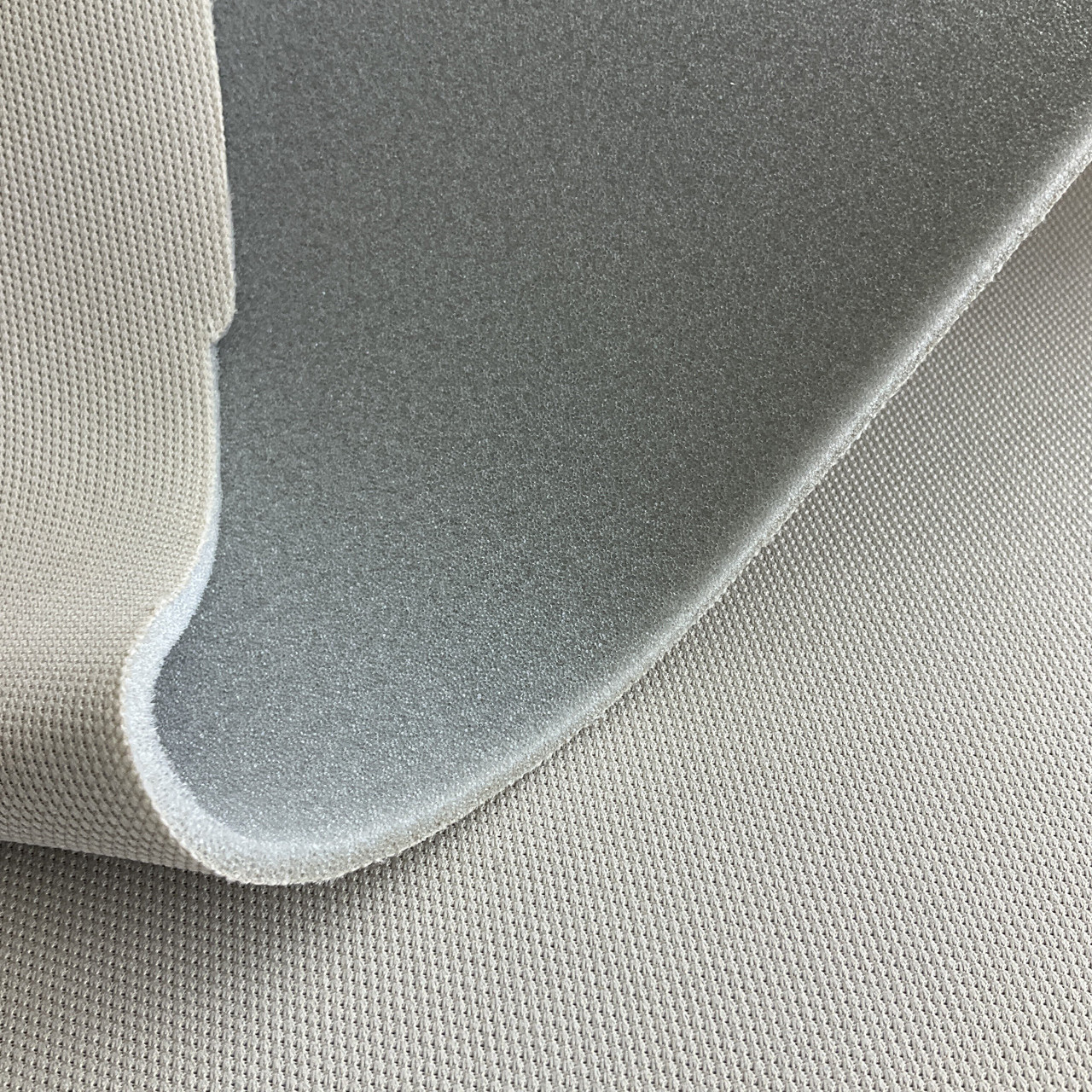 Light Beige Foam-Backed Fabric | 1/8th" thick Automotive Headliner ...