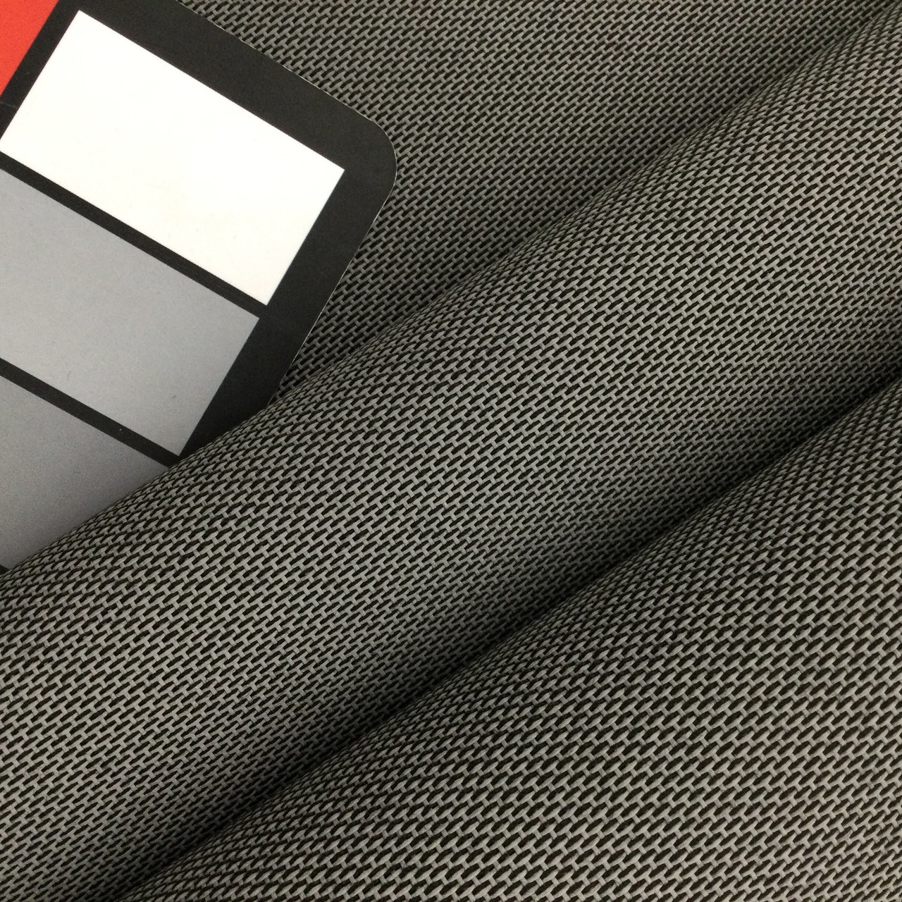 Outdoor Vinyl Mesh Fabric | Charcoal Grey | Water Friendly | Sling ...