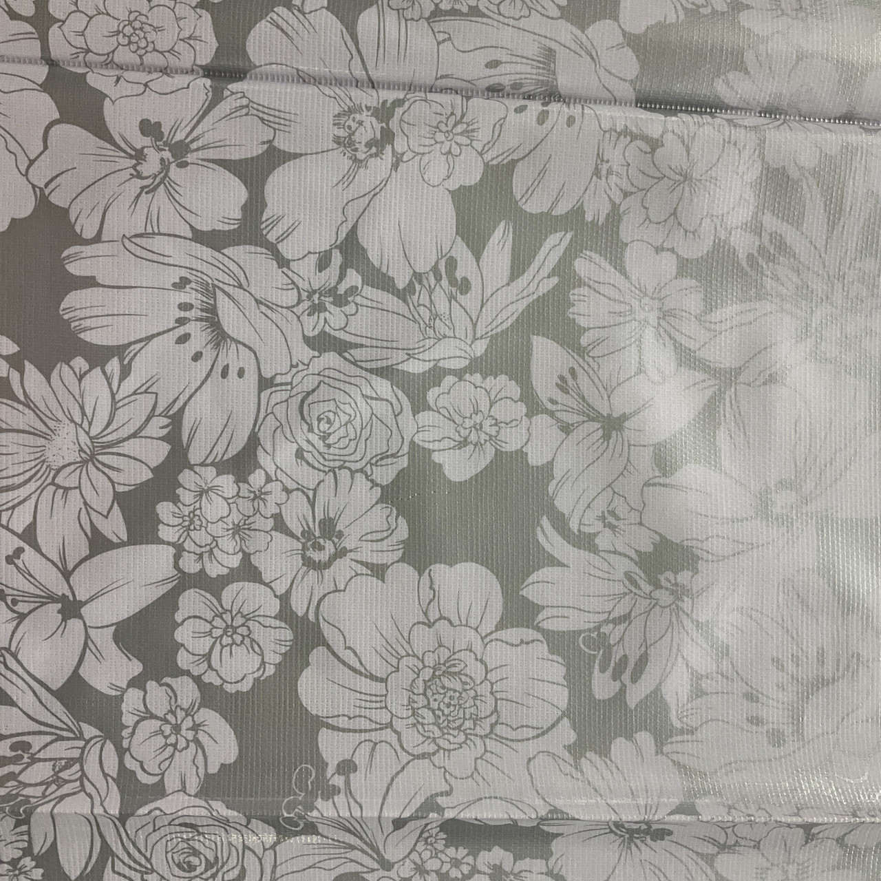 Oilcloth Victoria Silver | Heavyweight Oilcloth Fabric | Home Decor ...