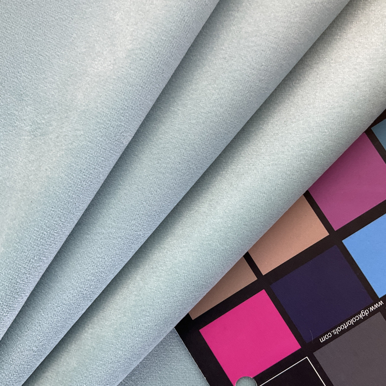 Como High Durability Knit Velvet Aqua | Medium Weight Velvet Fabric ...