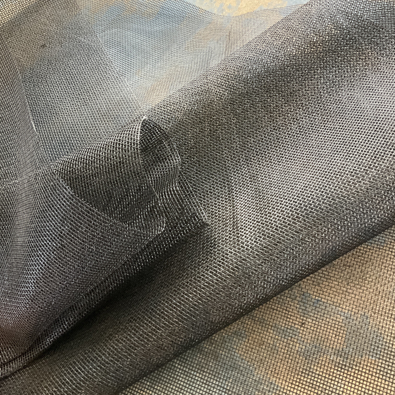 Phifertex 72" Screening Mesh Light Black Fiberglass | Lightweight ...