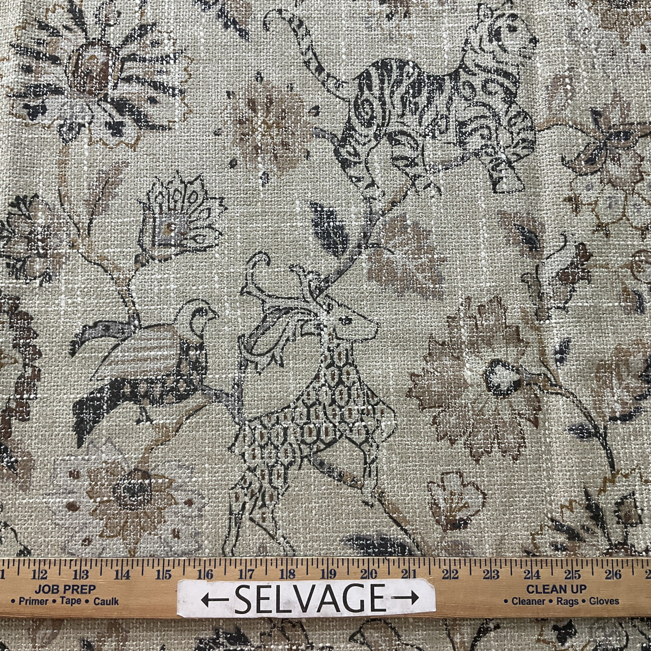 P/K Lifestyles On Safari Chenille Print Toast | Very Heavyweight ...