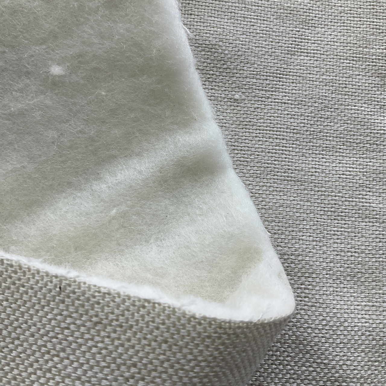 Modem in White | Upholstery Fabric | Dacron Batting Backed Off White ...
