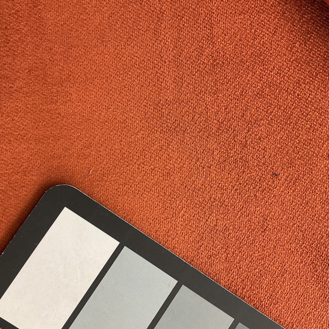 Vibrant Rust Orange Velvet Upholstery Fabric | Heavyweight / Durable ...