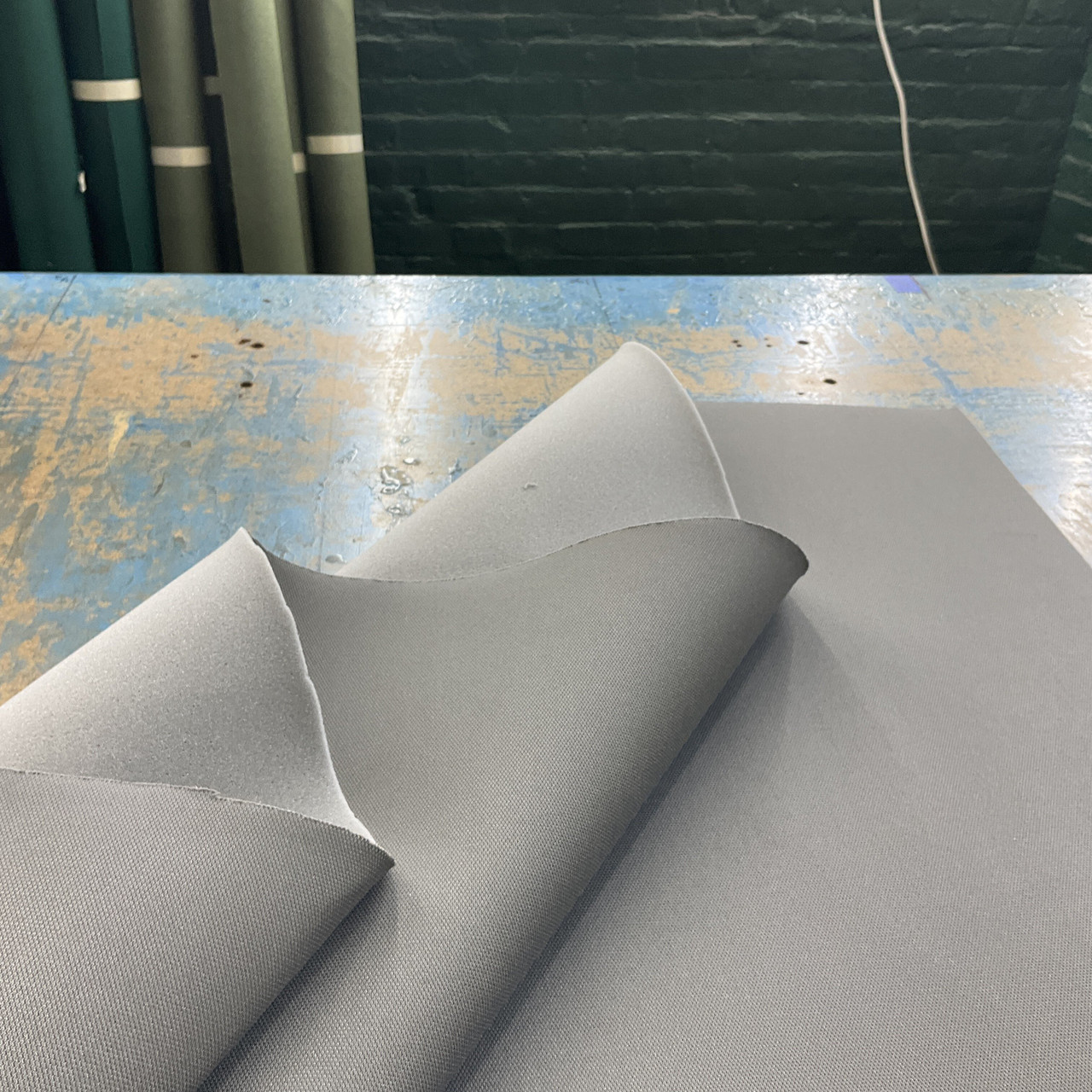 Dark Ash Grey | Foam-backed Fabric Headliner | Solid Dark Grey | 1/8th ...