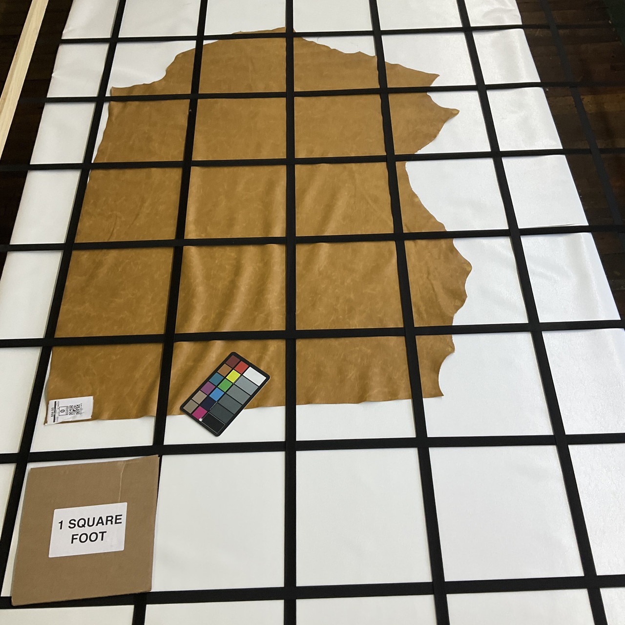 Mottled Tan | Leather Cowhide | 15 Square Feet | 3 Ounce / 1.1 mm ...