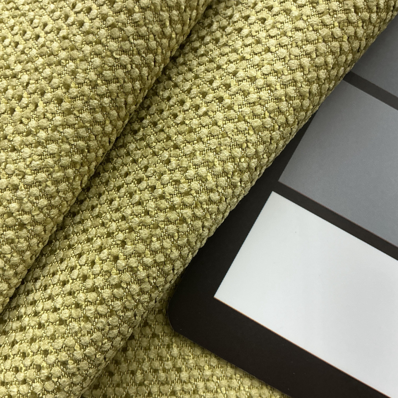 Prestige in Citron Green | Upholstery Fabric | Textured Weave ...