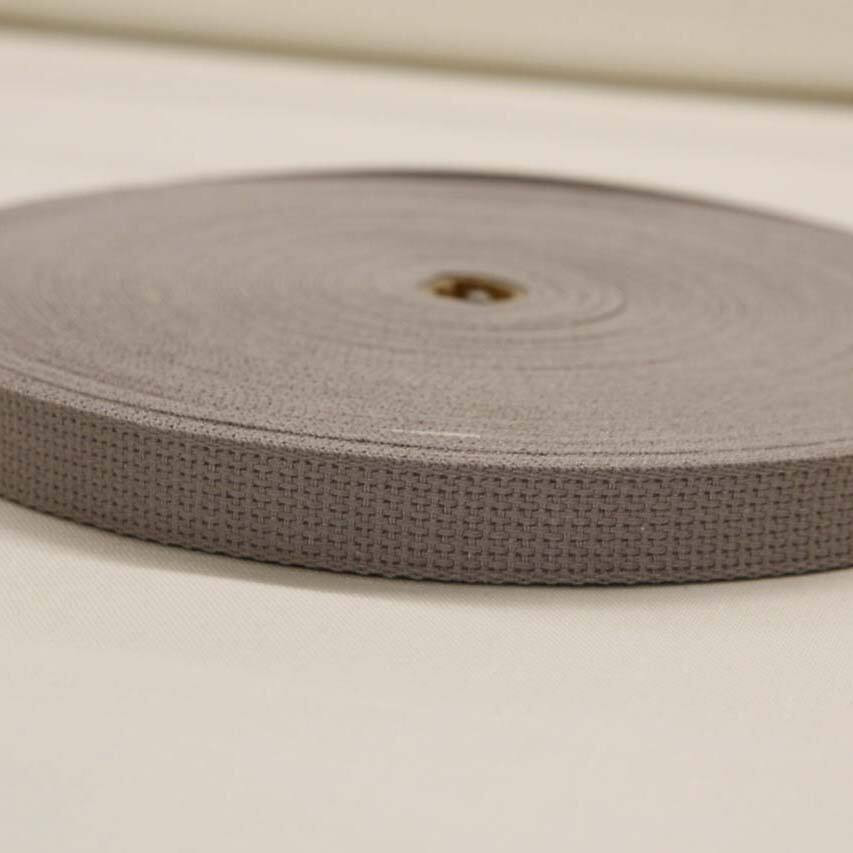 Cotton Webbing 1 Inch Gray - Fabric Warehouse