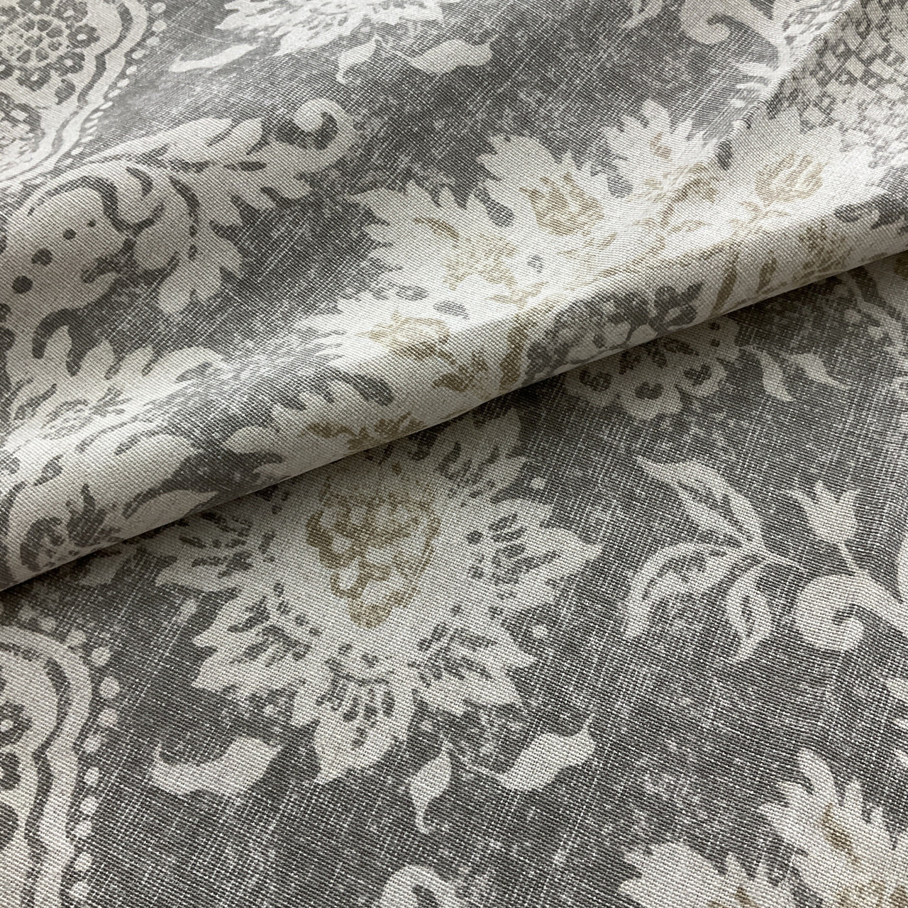 Magnolia Home Fashions Belmont Mist Medium Weight Duck Fabric Home