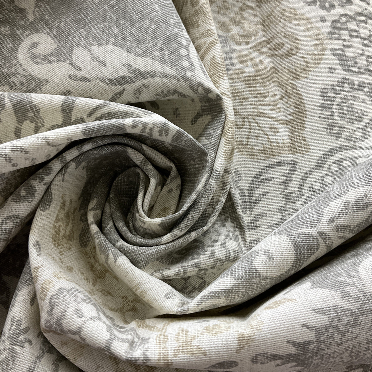 Magnolia Home Fashions Belmont Mist Medium Weight Duck Fabric Home