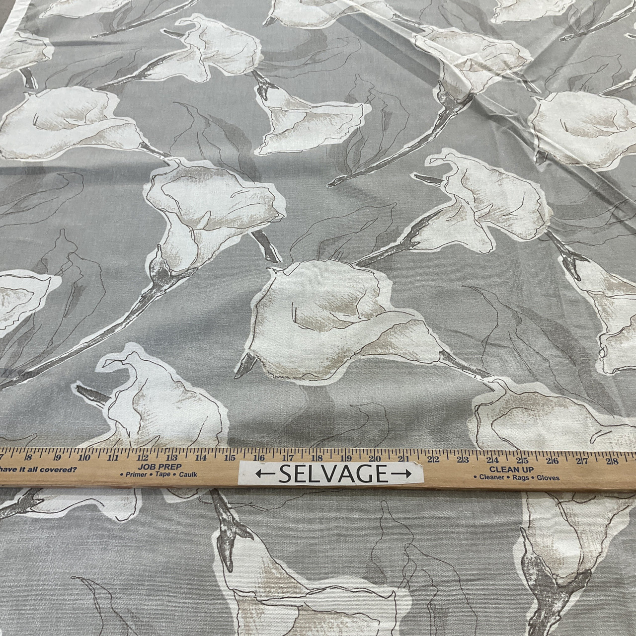 Magnolia Home Fashions Calla Dove Medium Weight Duck Fabric Home