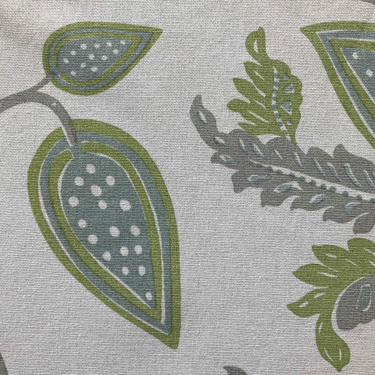 Laura And Kiran Palampore Print Duck Spring Medium Weight Duck Fabric