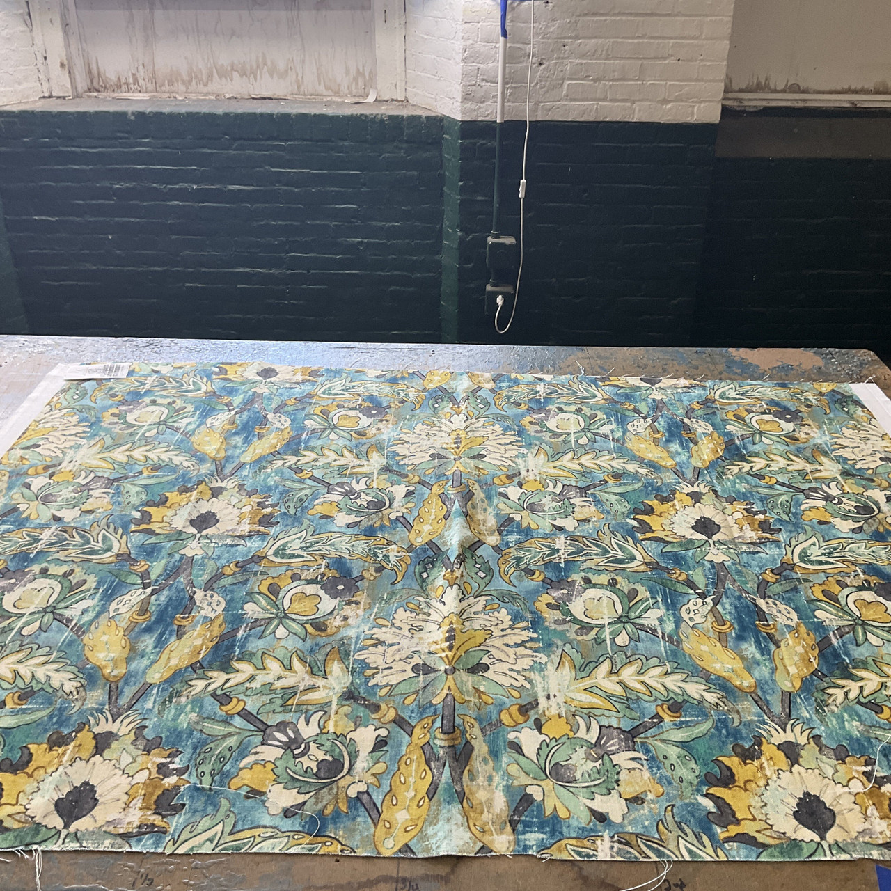 Covington Hermes Duck Peacock Mediumheavyweight Duck Fabric Home