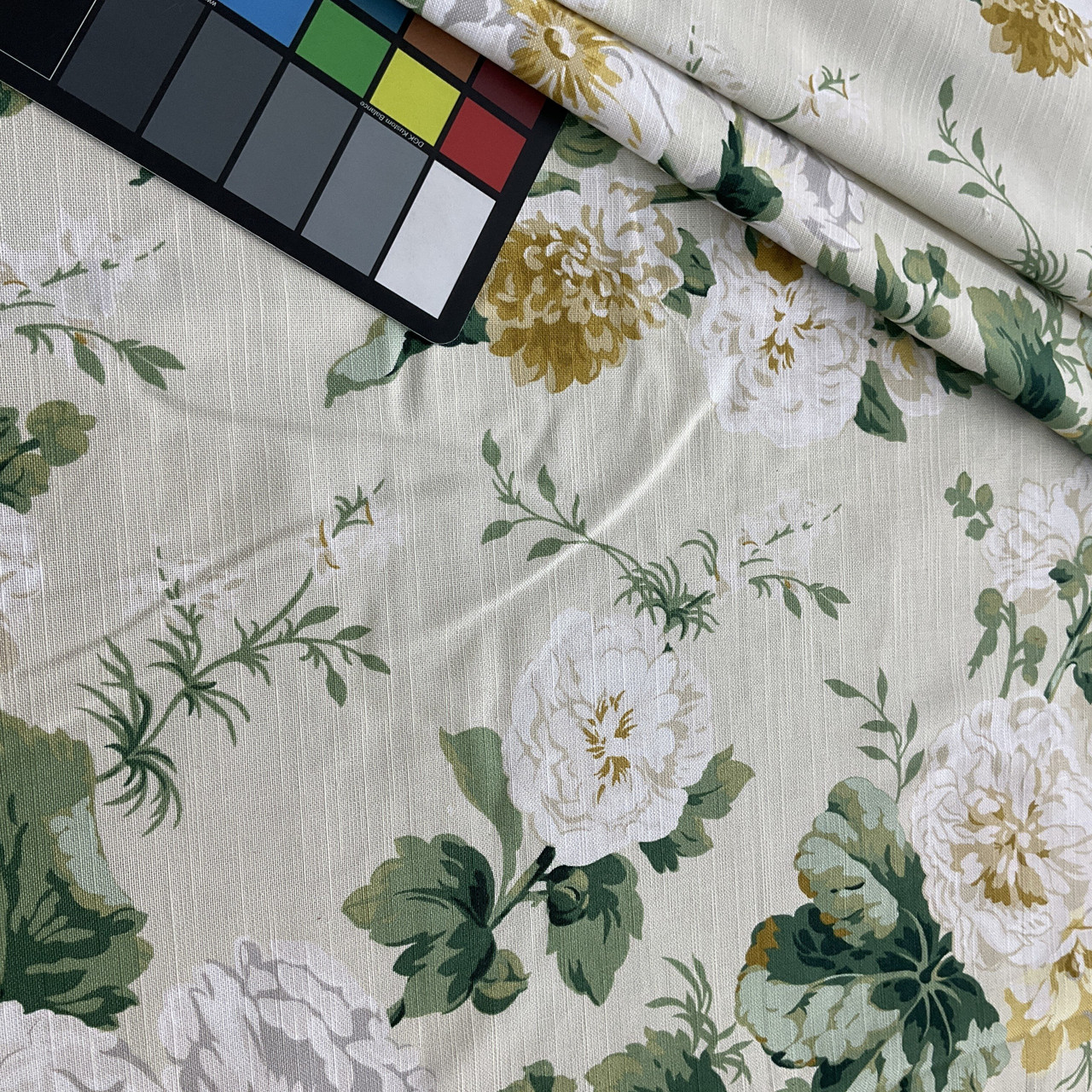 Waverly Alcea Floral Slub Duck Honeysuckle Medium Weight Duck Fabric