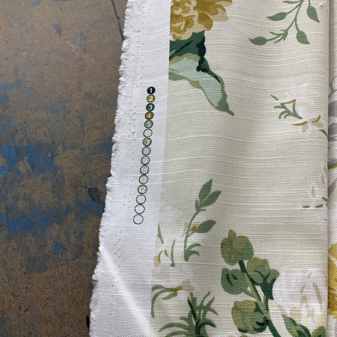 Waverly Alcea Floral Slub Duck Honeysuckle Medium Weight Duck Fabric