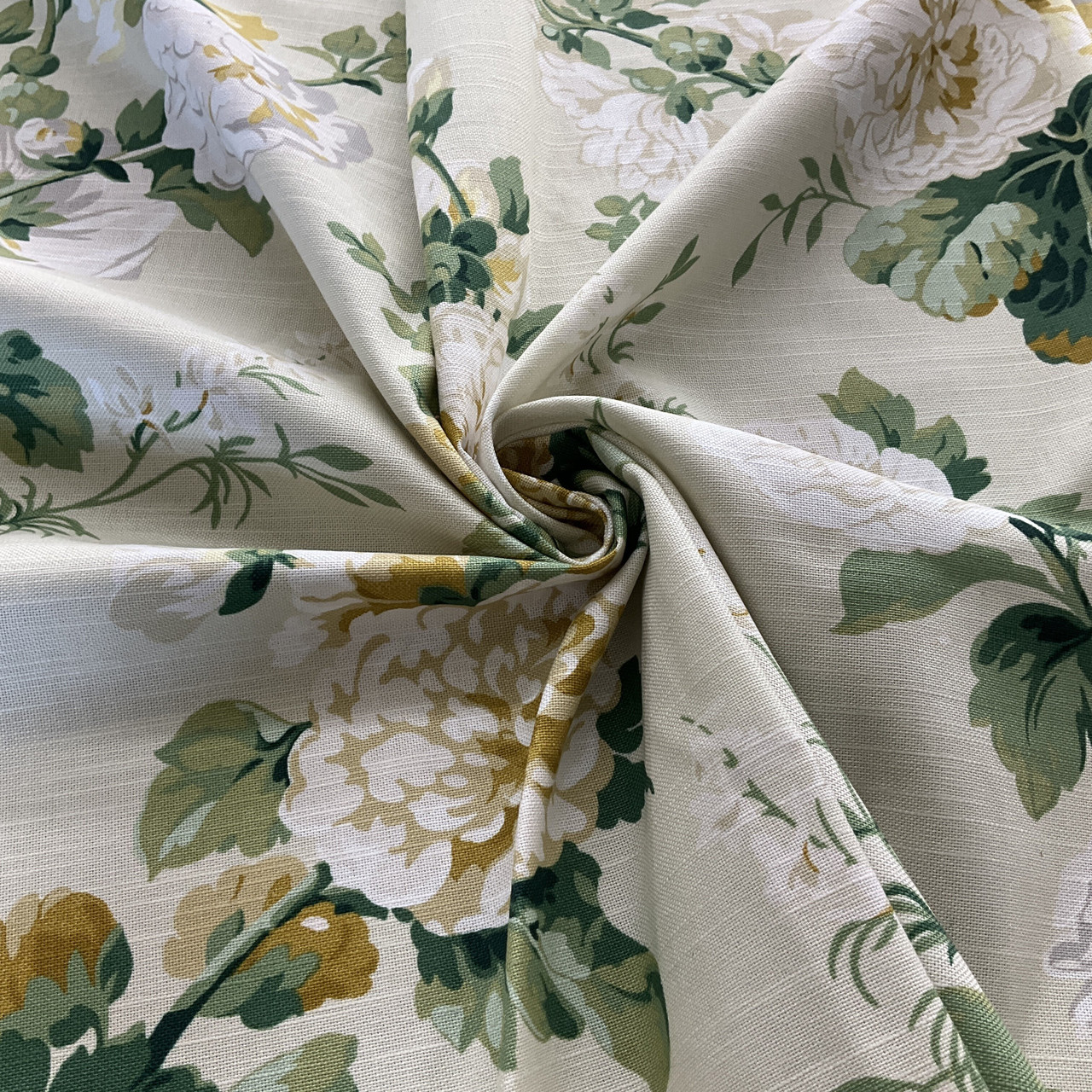 Waverly Alcea Floral Slub Duck Honeysuckle Medium Weight Duck Fabric