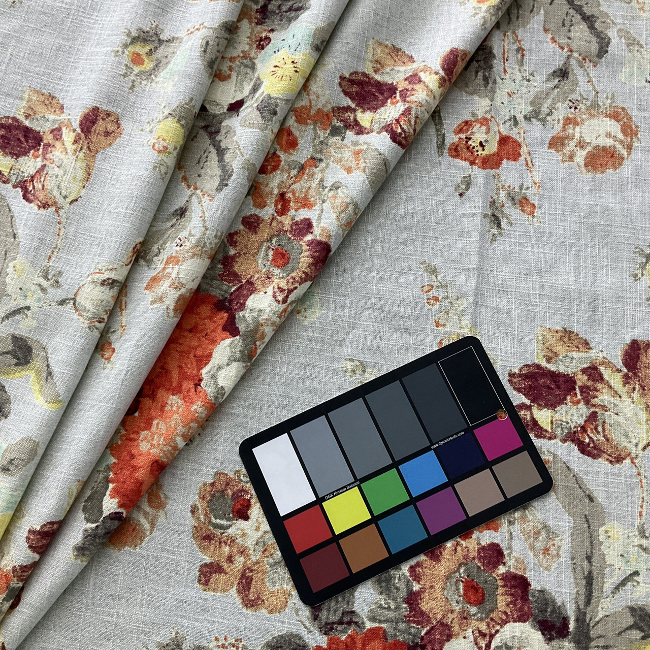 Waverly Nora Floral Slub Duck Nectar Medium Weight Duck Fabric Home