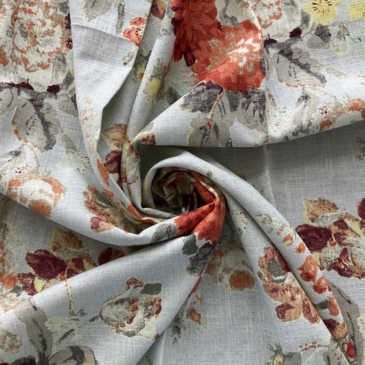 Waverly Nora Floral Slub Duck Nectar Medium Weight Duck Fabric Home